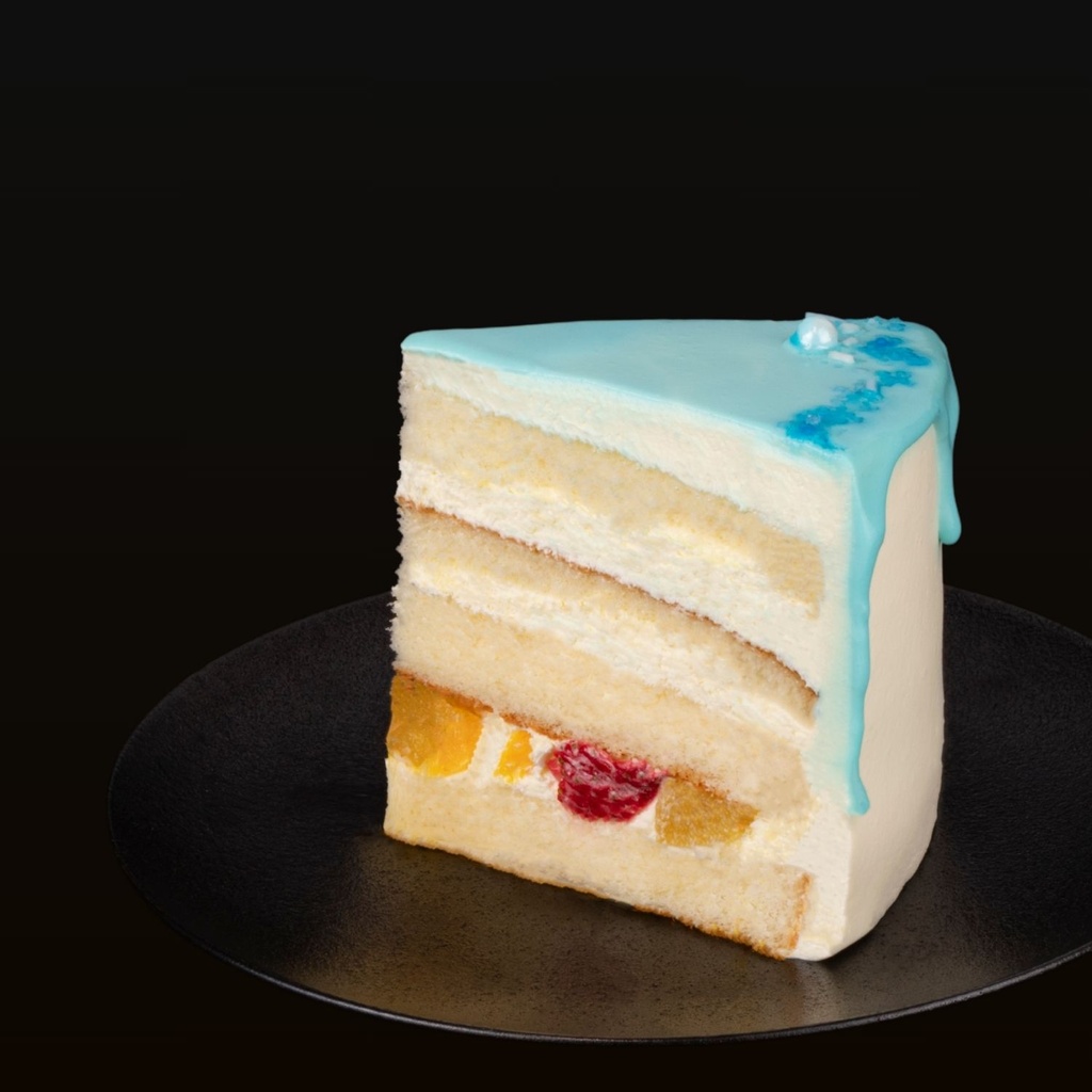 Kids Fresh Cream Cake (Blue) | The Gateau House